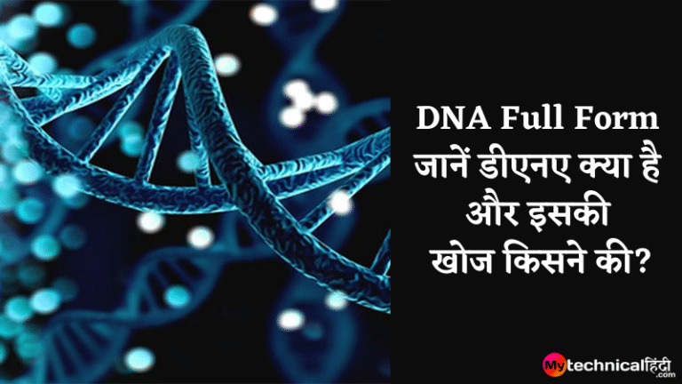 DNA Full Form: जानें DNA का फुल फॉर्म क्या है और DNA की खोज किसने की?